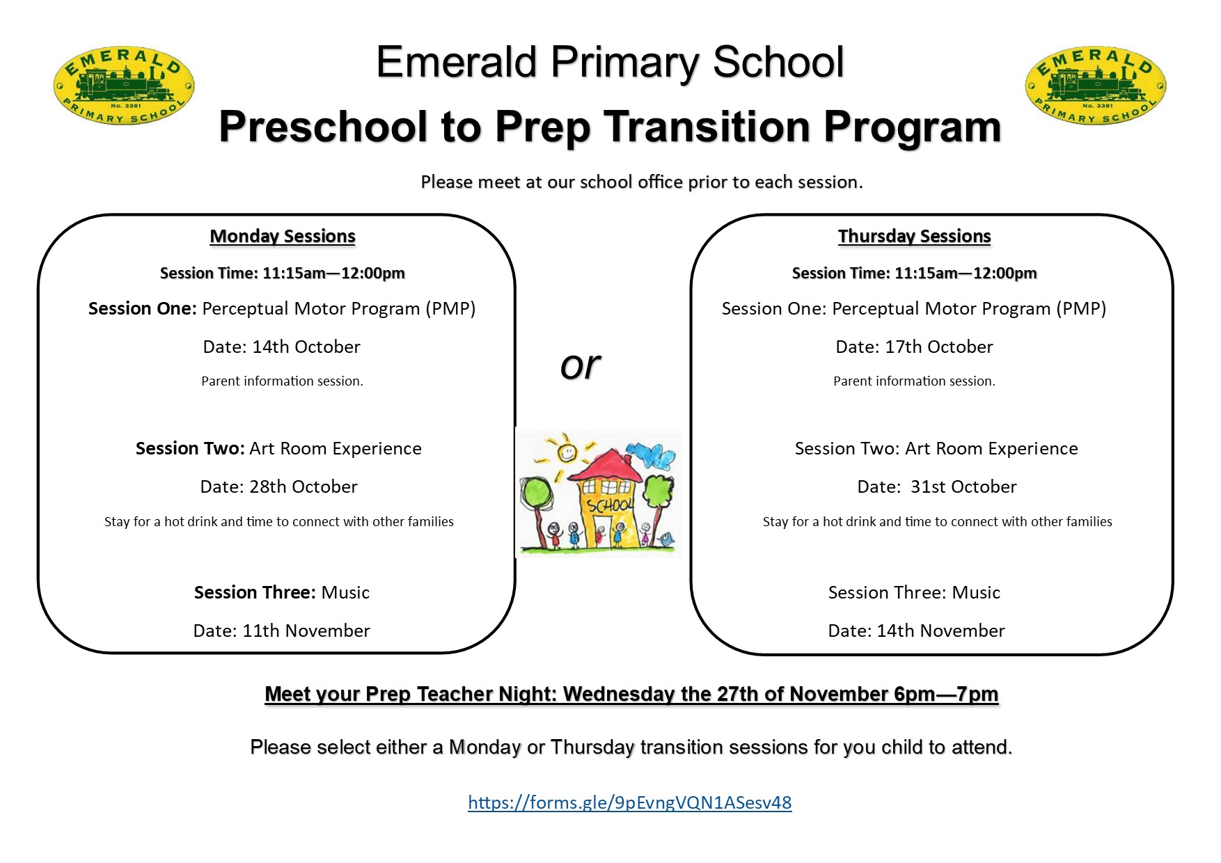 Get Set For Prep! | Emerald Primary School